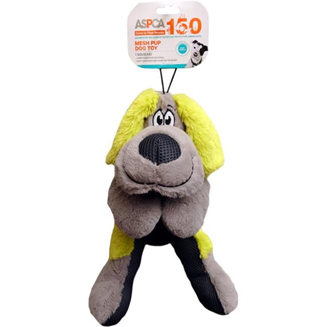 Bow Wow Pet ASPCA Mesh Pup Dog Squeaky Toy, Green - Walmart.com