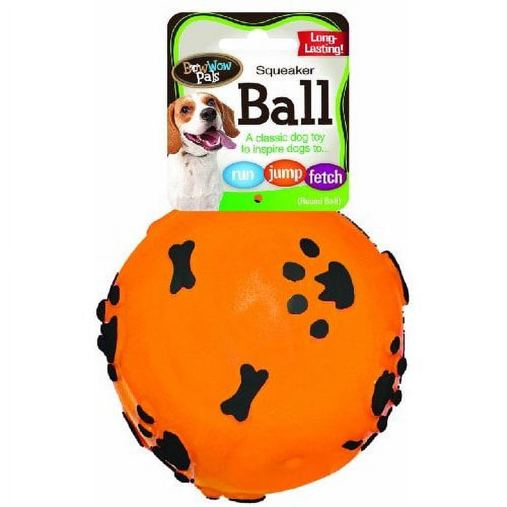Bow Wow Vinyl Squeaker Ball - Walmart.com