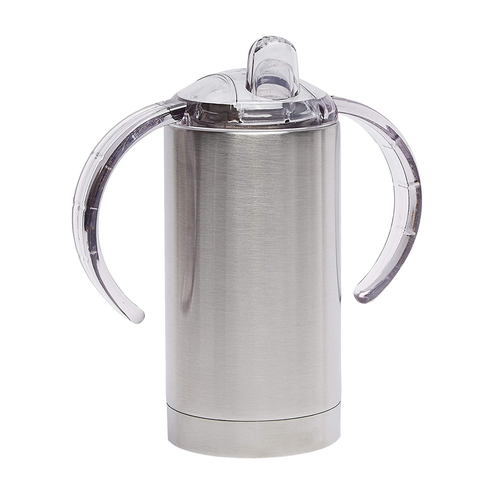 Bowake Insulated Stainless Steel Sippy Cup With Handles Two Tops And ...