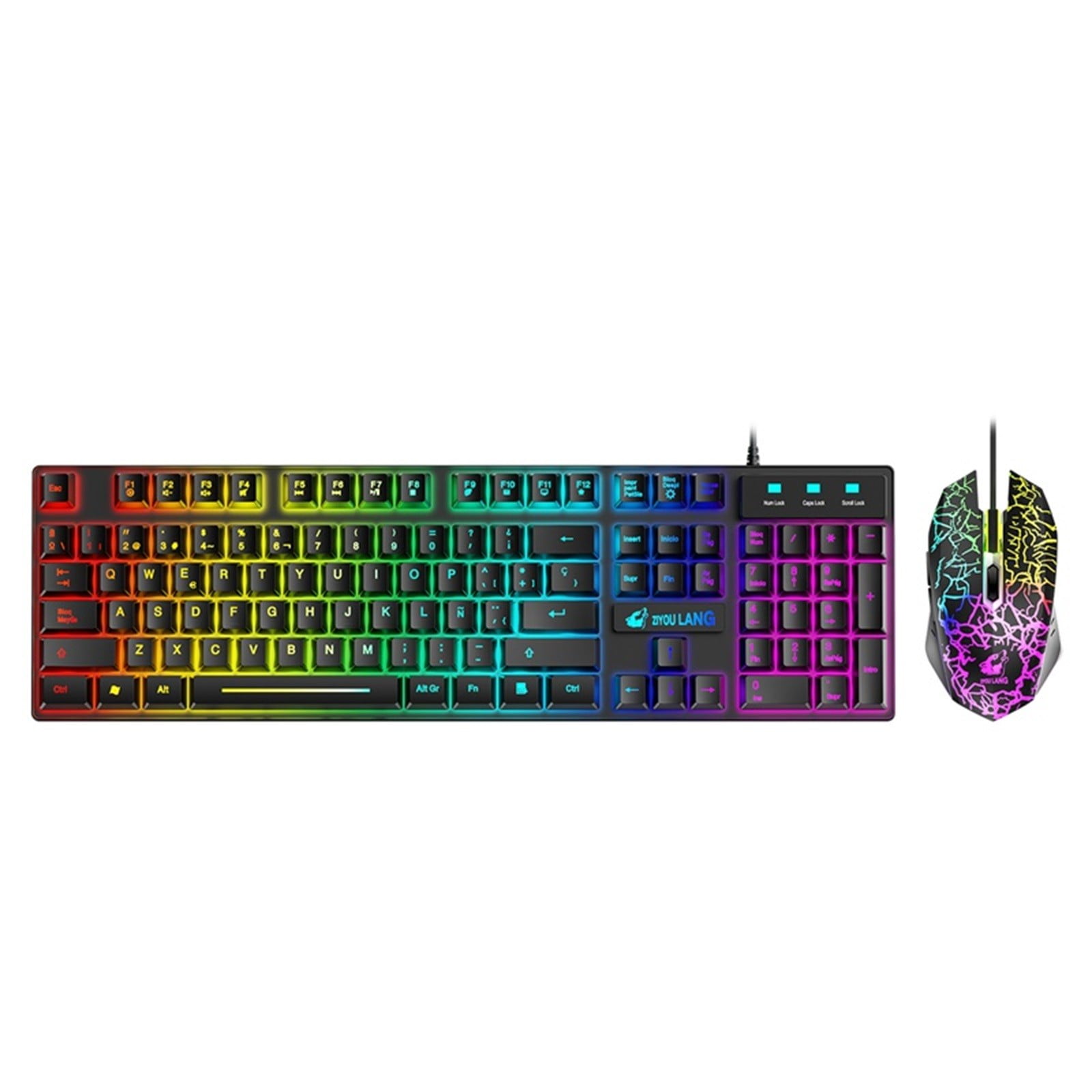 Colorful Qwerty Keyboard