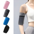 Bowayaoa Breathable Elastic Polyester Sports Arm Band with Headphone ...