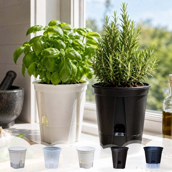 Bowayaoa Breathable Plastic Phalaenopsis Orchid Pot, Slotted Root ...