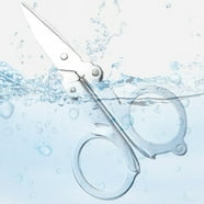 Cuda Micro Scissors, 3", Titanium Bonded Serrated Blades, Blue, Fishing ...