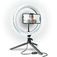 Bower Brand 16-inch White and RGB LED Ring Light Kit with Tripod; Black ...