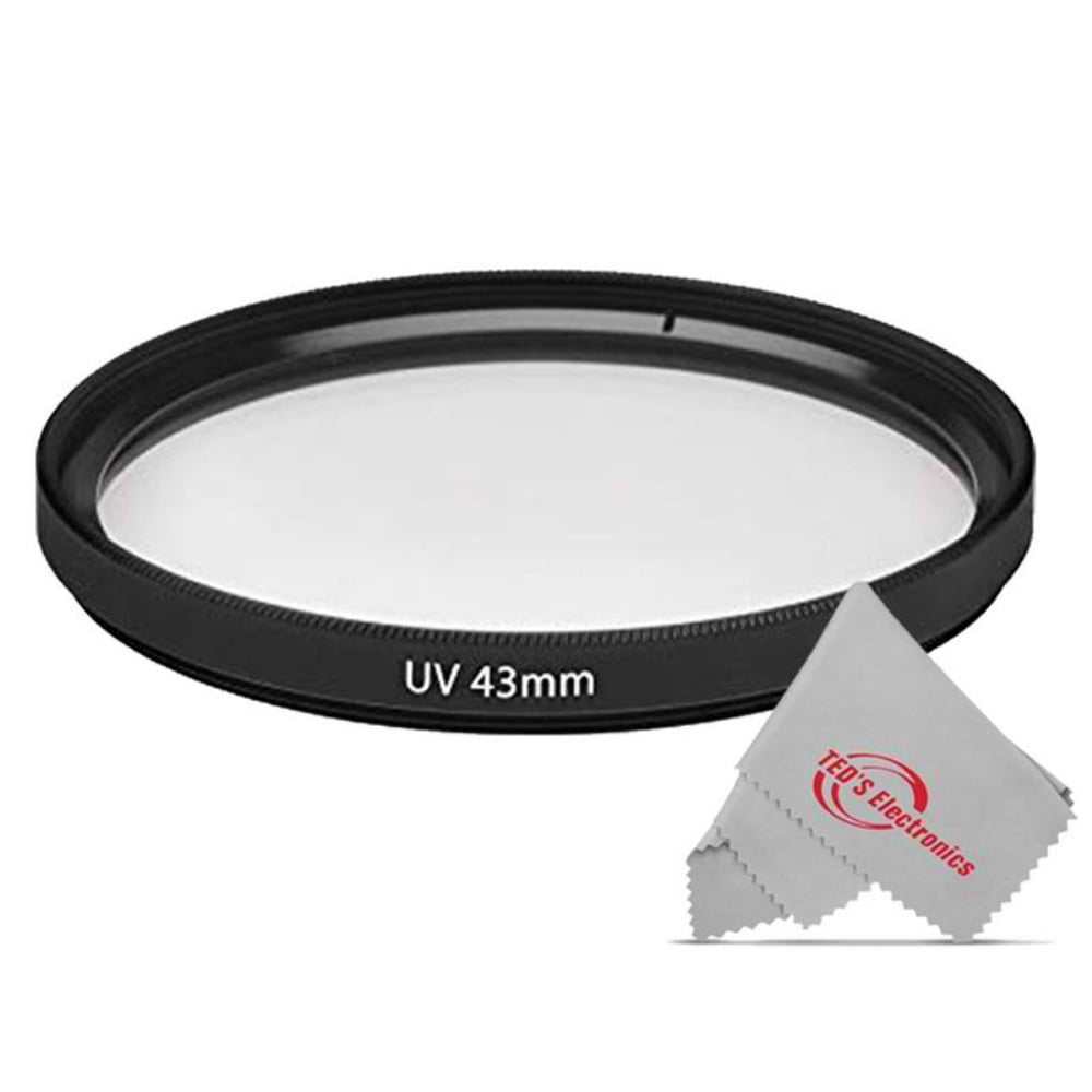 Bower 43mm Ultra Slim UV Protective Lens Filter for Canon EF-M 22mm f/2 ...