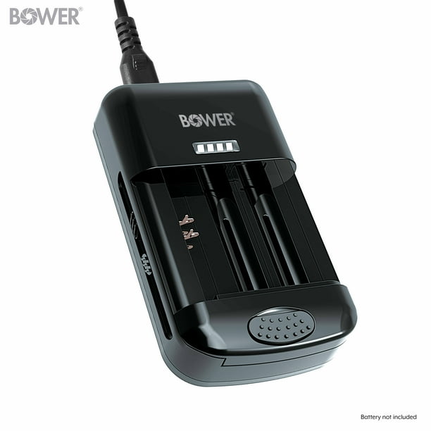 Bower DSLR Universal Charger with Rechargeable Batteries - Walmart ...