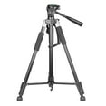 Bower Pro Series 72-Inch Heavy Duty Camera Tripod with 3-Way Fluid Pan ...