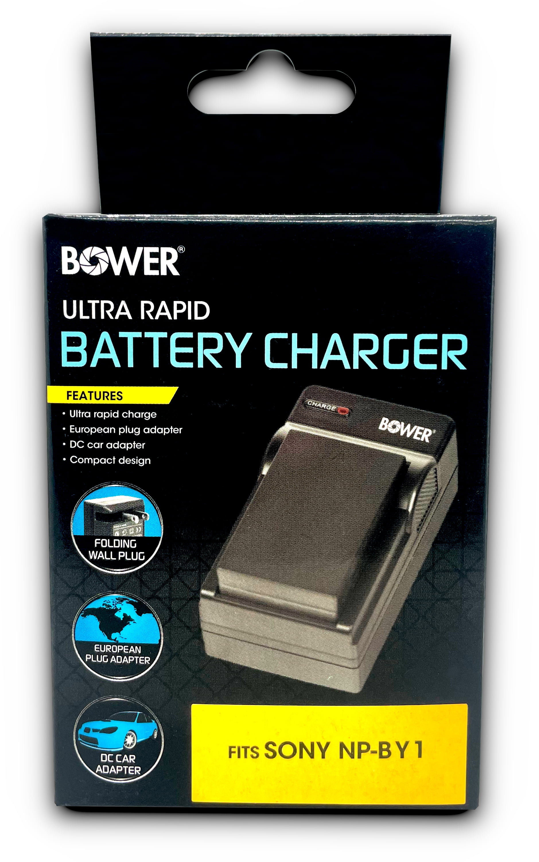 Bower Ultra Rapid Charger for Sony HDR-AZ Series Cameras | Compact ...