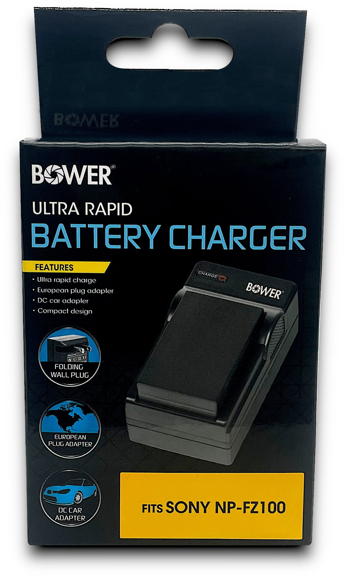 Bower Ultra Rapid Charger for Sony NP-FZ100 Battery - Ultra Fast ...