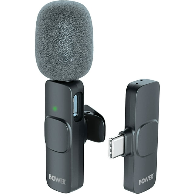 Bower Wireless Lavalier Microphone: High-Quality Audio for Content ...
