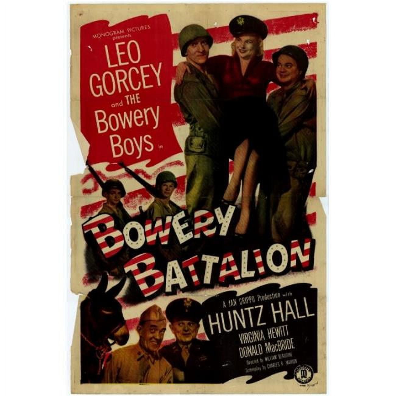 Bowery Battalion Movie Poster - 27 x 40 in. - Walmart.com