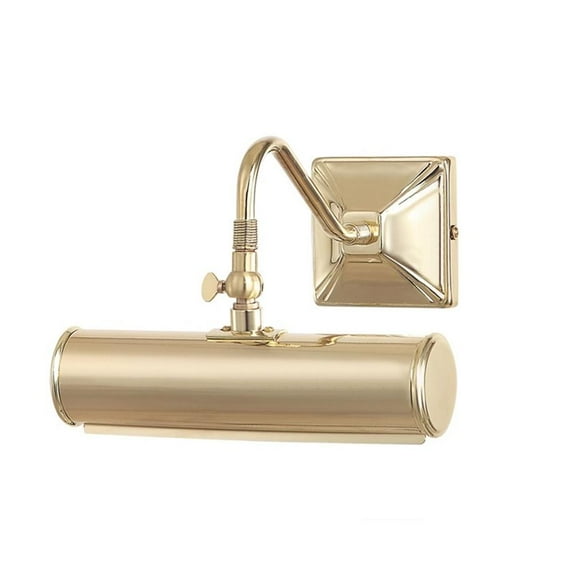 Bowery Hill 1-Light Small Traditional Metal Wall Sconce in Polished ...