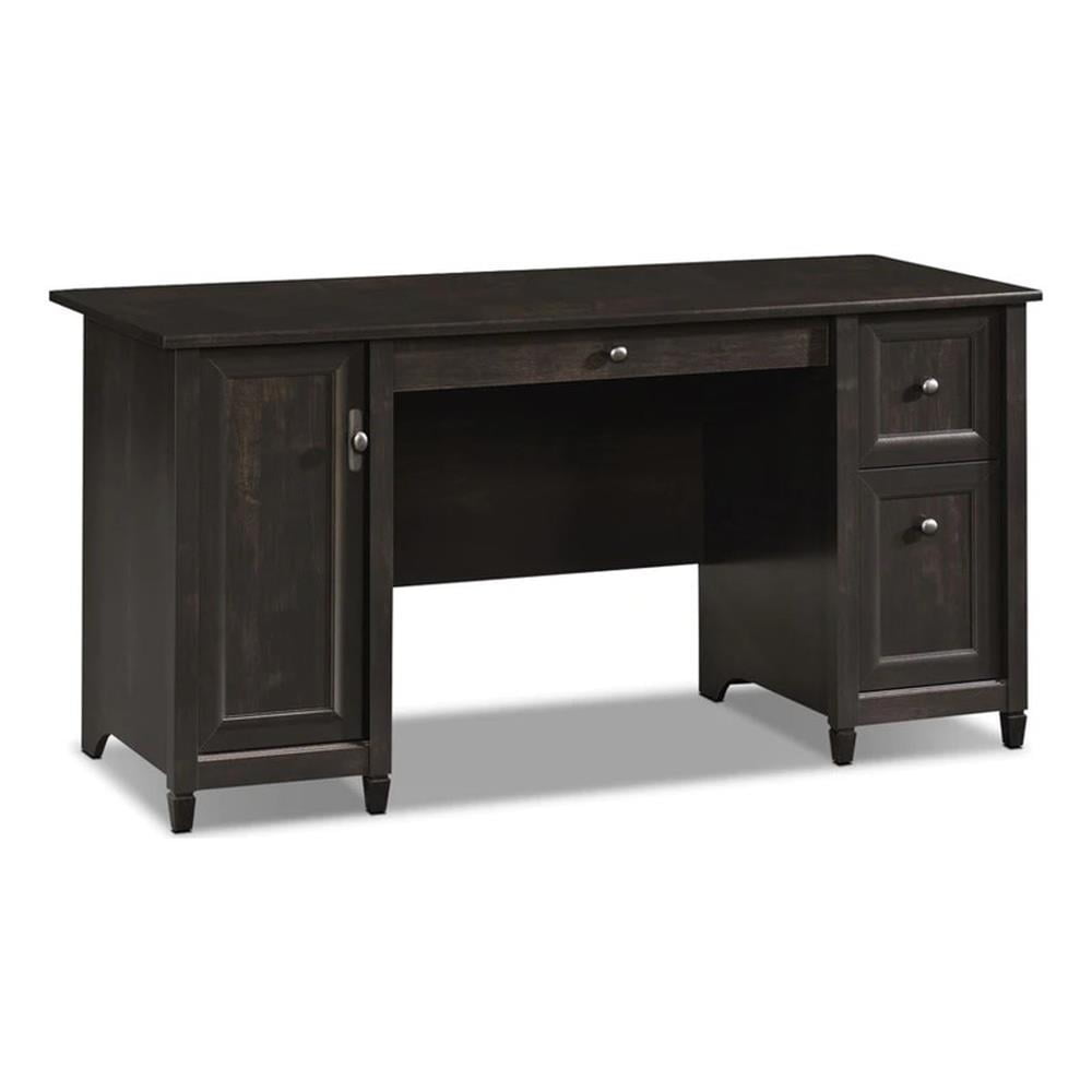 Bowery Hill 29" W Home Office Executive Computer Desk in Estate Black ...