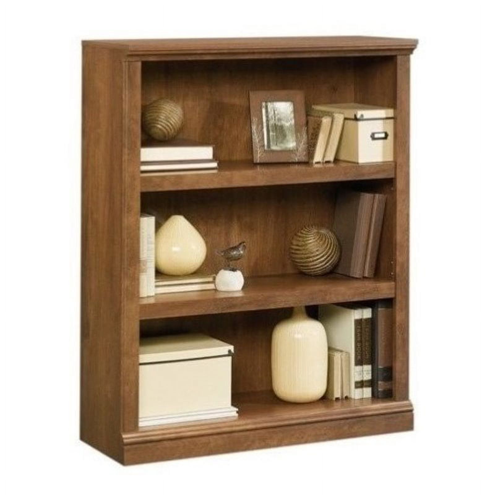 Bowery Hill 3 Shelf Bookcase in Wind Oak - Walmart.com