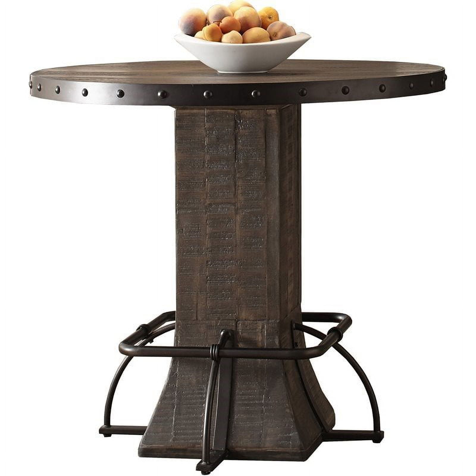 Bowery Hill 36" Round Counter Height Dining Table - Walmart.com