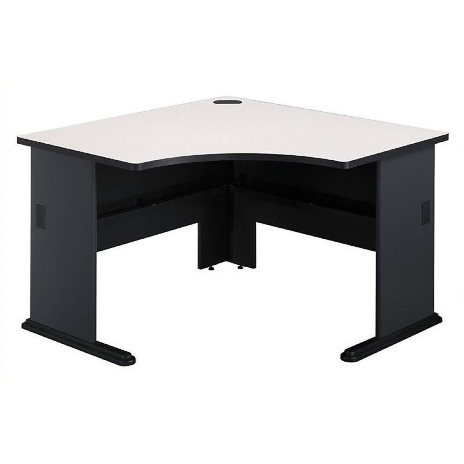 Bowery Hill 48" Corner Desk in Slate - Walmart.com