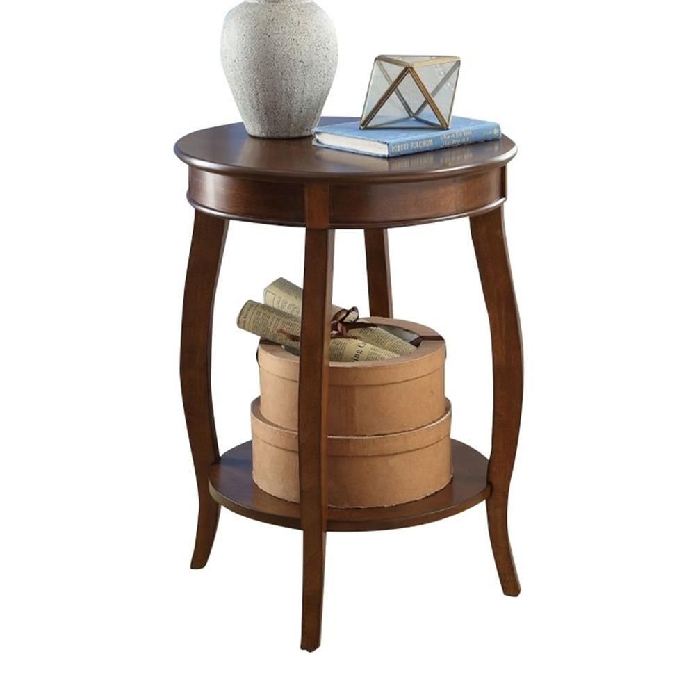 Bowery Hill End Table in Walnut - Walmart.com