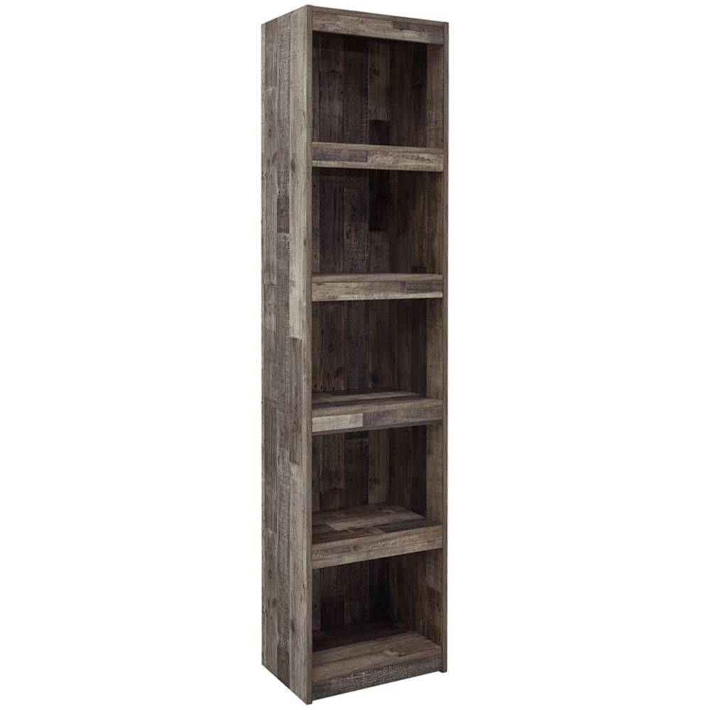 Bowery Hill Engineered Wood Butcher Block Pier in Gray - Walmart.com