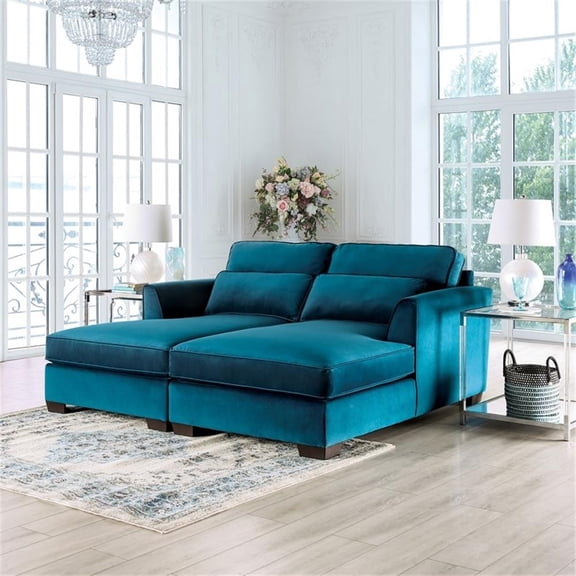 Teal Sofa