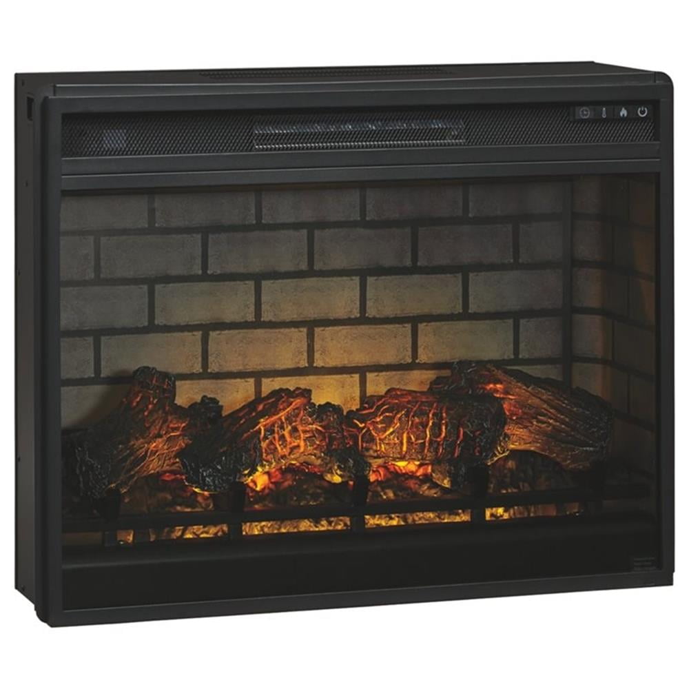 Bowery Hill Faux Firebrick LG Fireplace Insert - Walmart.com