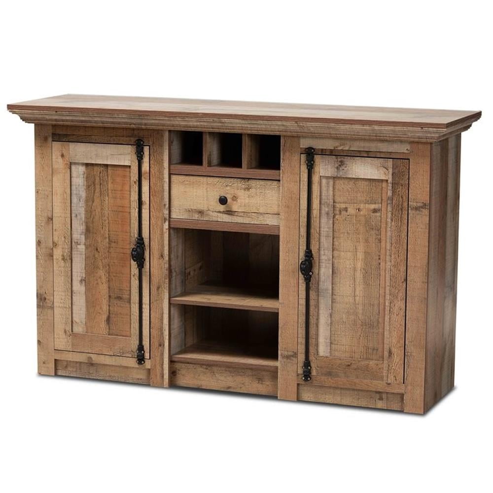 Bowery Hill Finished Wood 2-Door Dining Room Sideboard Buffet - Walmart.com