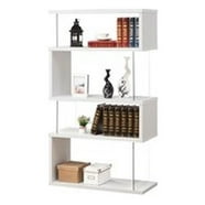 Ameriwood Home Aaron Lane Bookcase with Sliding Glass Doors, Multiple ...
