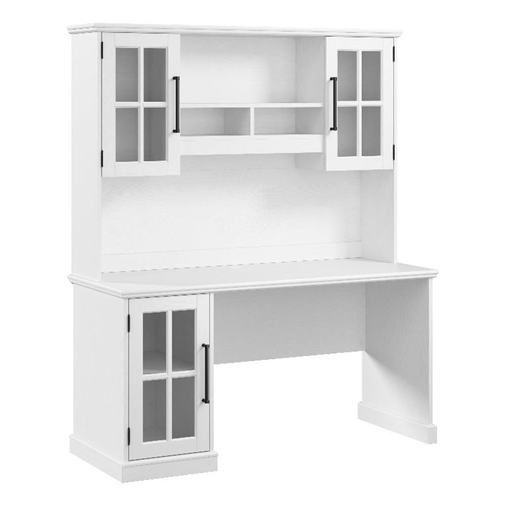 Bowery Hill Modern / Contemporary 60W Computer Desk with Hutch ...