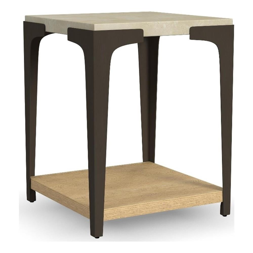 Bowery Hill Modern / Contemporary Brown Wood Chairside Table - Walmart.com