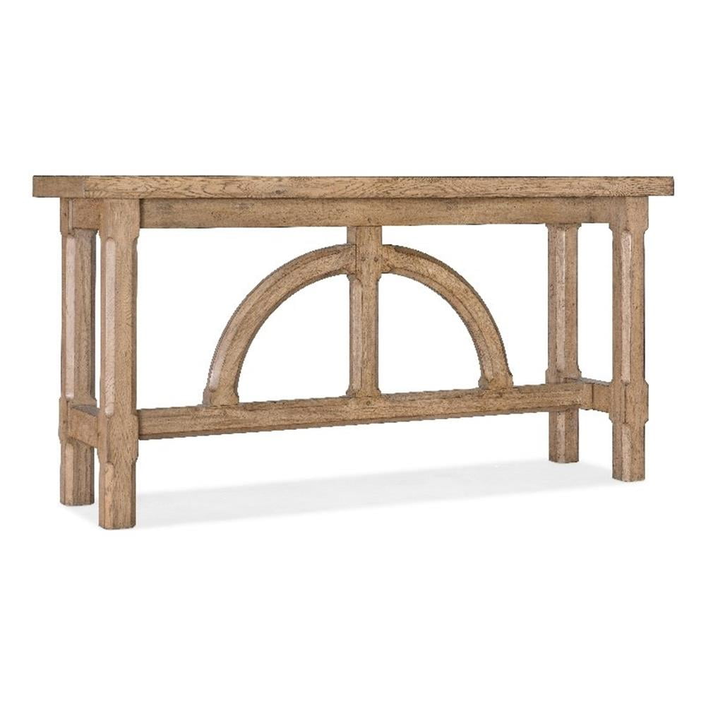 Bowery Hill Modern / Contemporary Console in Brown Finish Acacia Wood ...