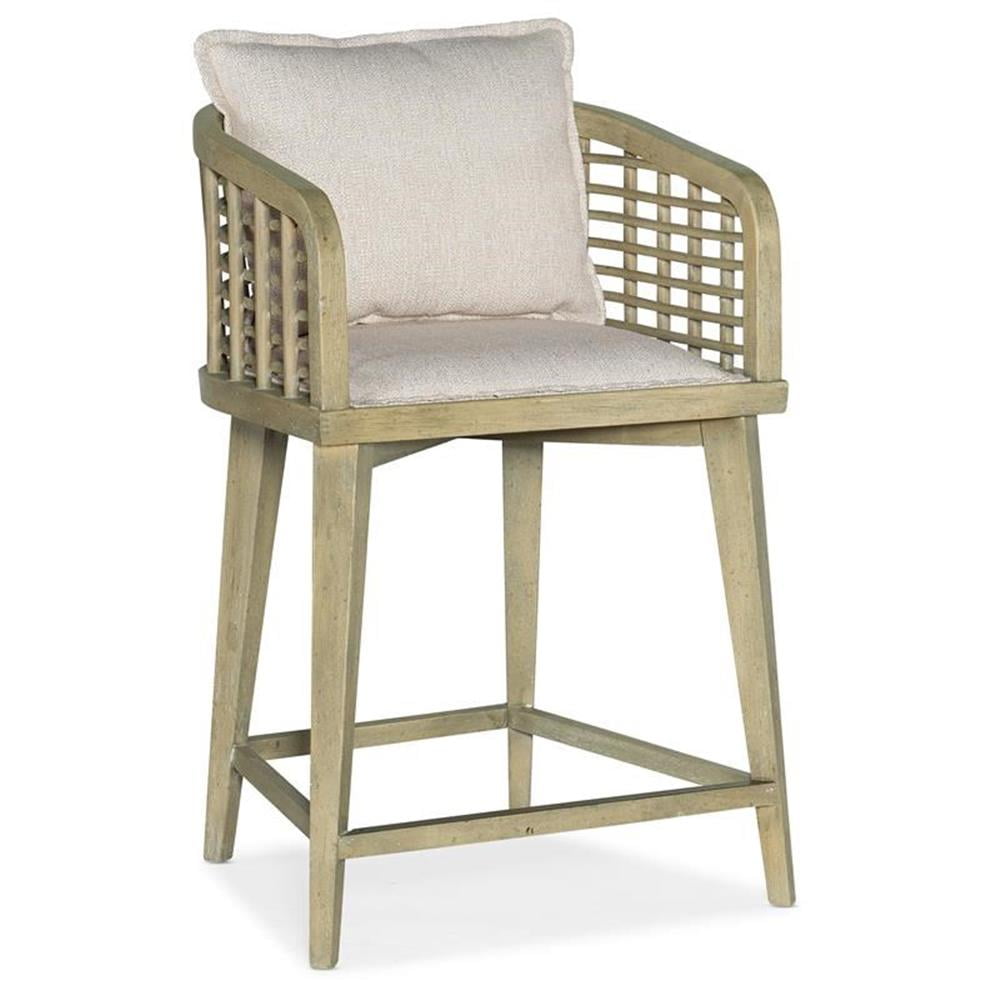Bowery Hill Modern / Contemporary Dining Room Barrel Back Counter Stool ...