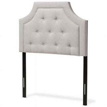 SAFAVIEH Rustic Wood Tufted Upholstered Headboard, Twin, Grey - Walmart.com