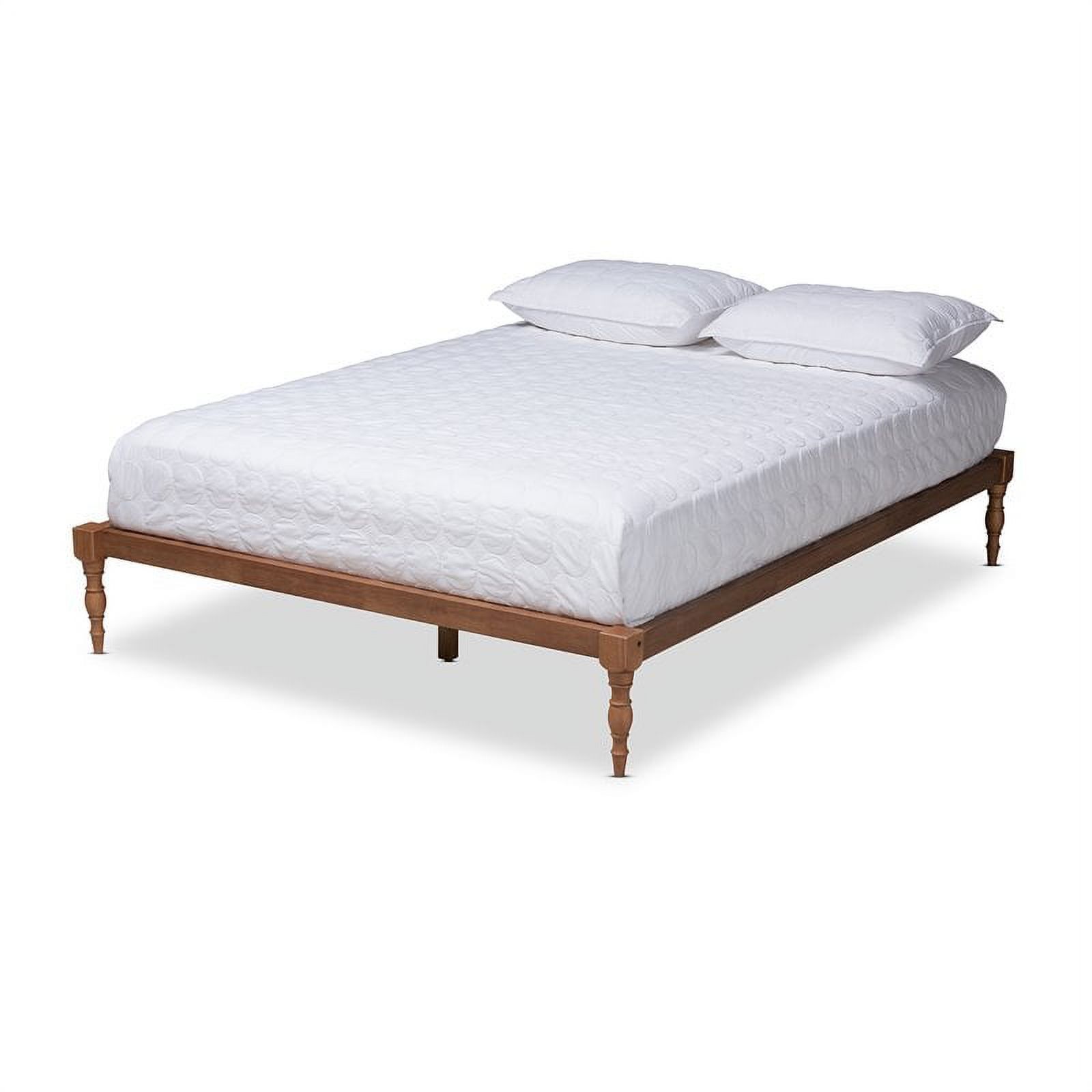 Madison Queen Traditional Bed in Walnut - Walmart.com