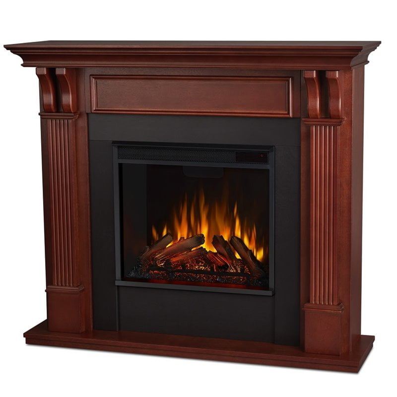 Solid Wood Electric Fireplace