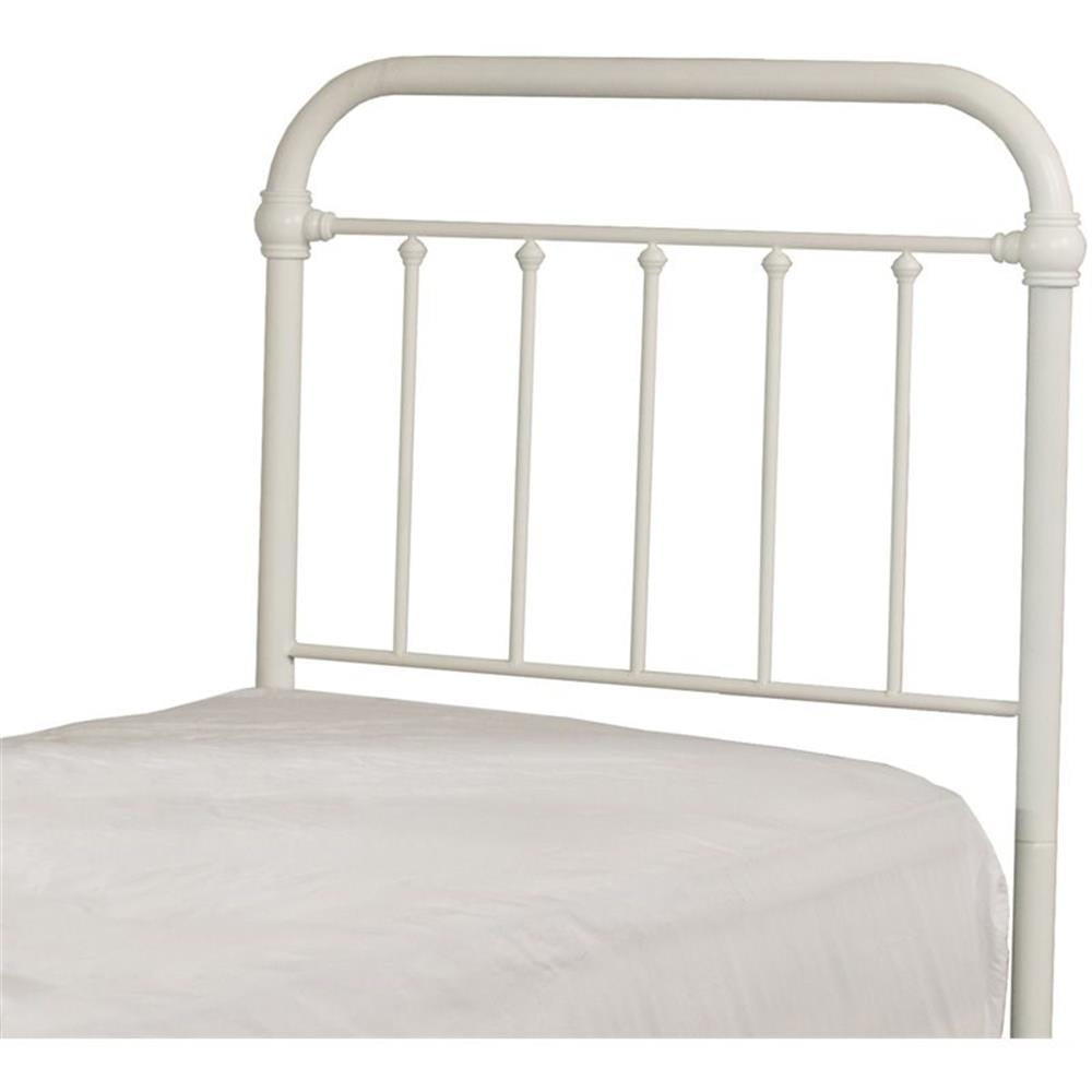 Bowery Hill Twin Metal Spindle Panel Headboard in White - Walmart.com