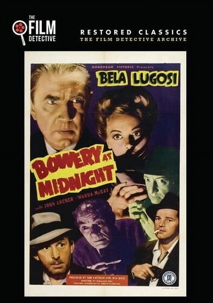 Bowery at Midnight (DVD), Film Detective, Mystery & Suspense - Walmart.com