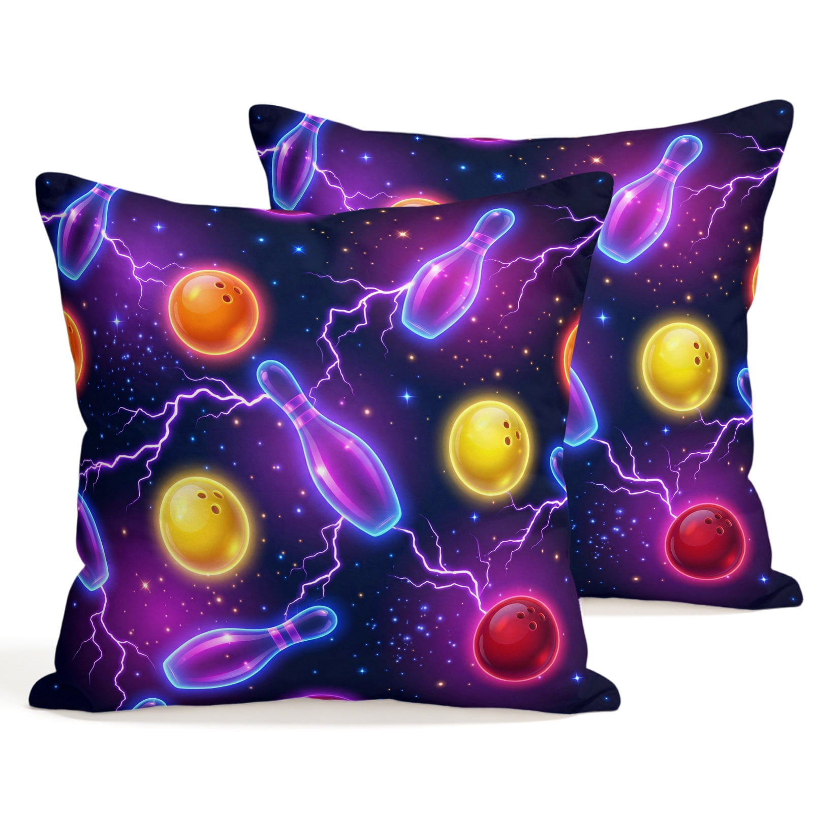 Bowing Throw Pillow Covers 20 x 20 Inch Pillow Covers Set of 2 ...