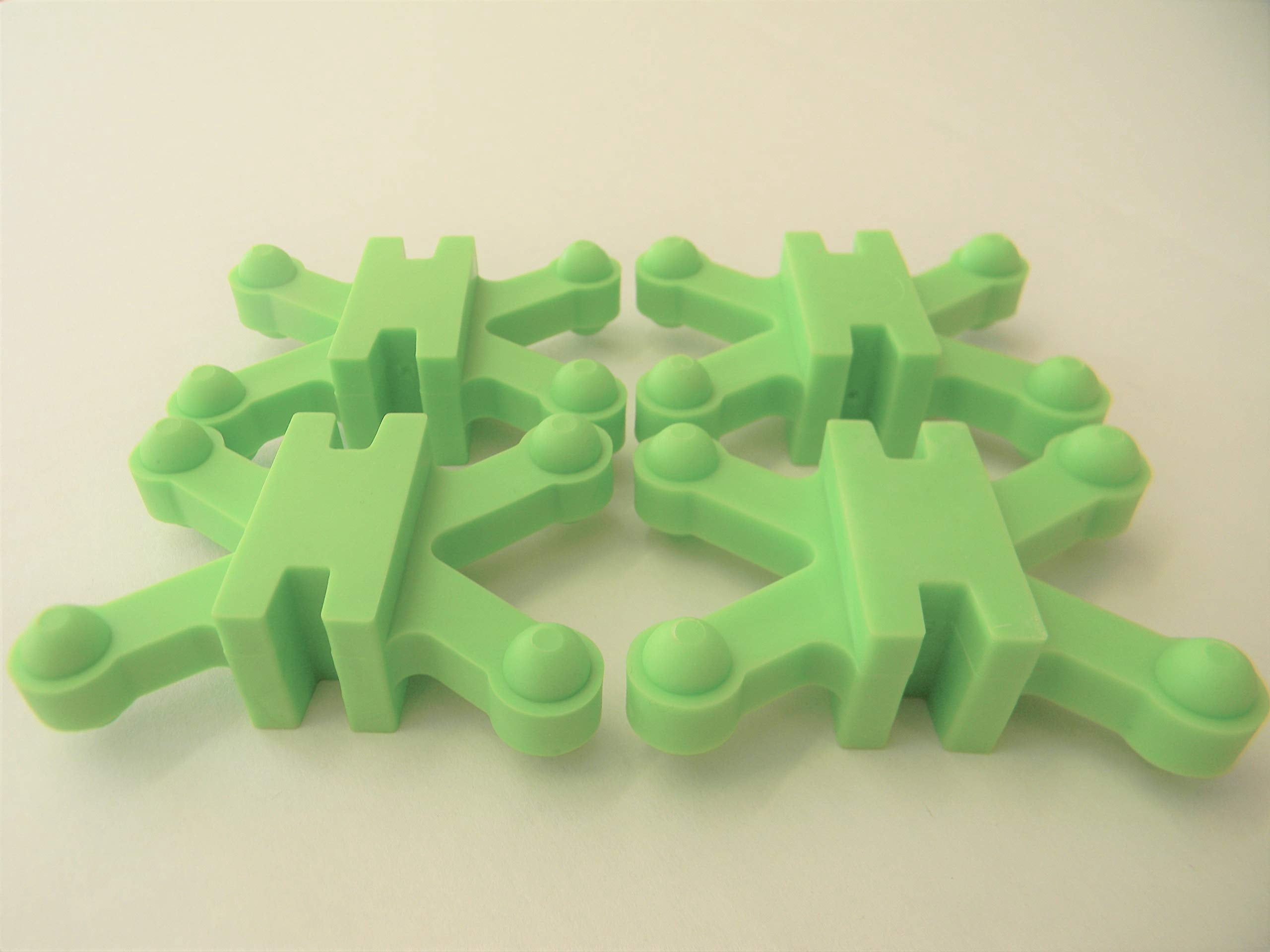 Bowjax Revelations Split Limb dampener 4 Pack neon Green for 11/16 ...