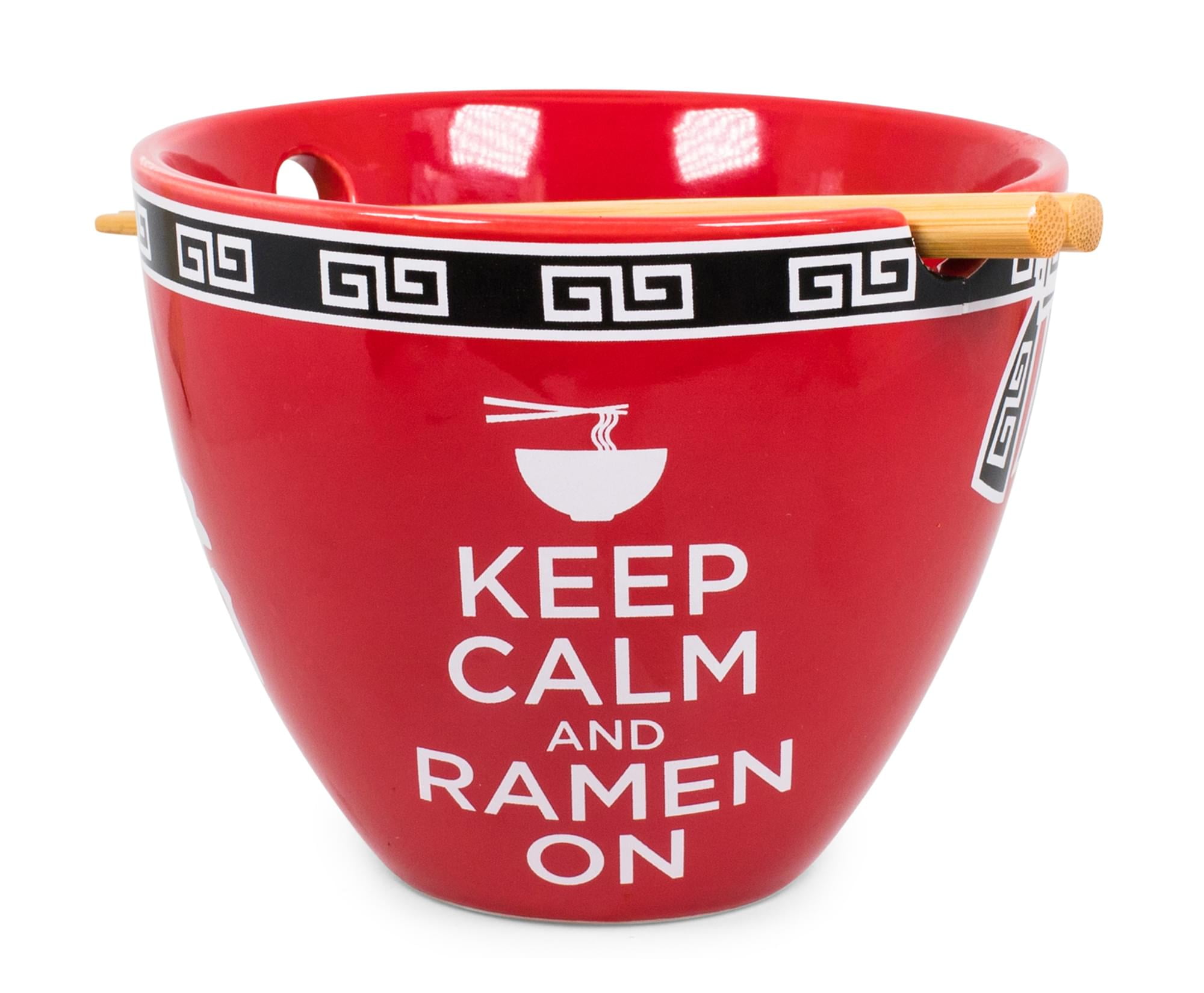 Bowl Bop Keep Calm And Ramen On Japanese Dinner Set | 16-Ounce Bowl ...