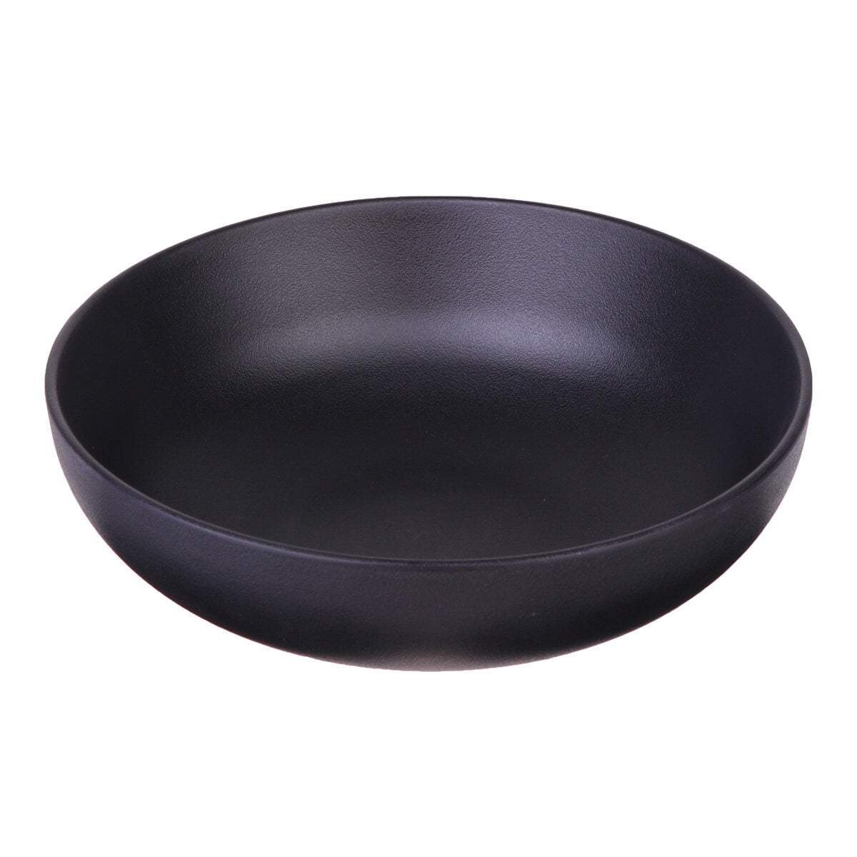 FRCOLOR Black Melamine Bowl for Eating HeatProtection Stackable Perfect ...