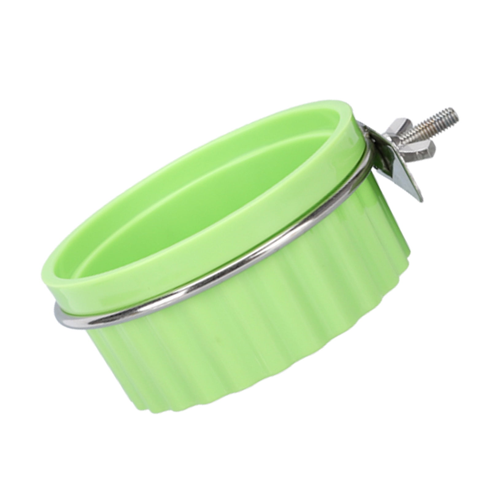 Bowl Clamps Holders Coops Cup,Bird Cage Water Bowl for Parakeet African ...