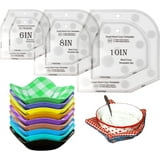 Bowl Cozy Template Cutting Ruler Set, 3Pcs Acrylic Transparent Quilting ...
