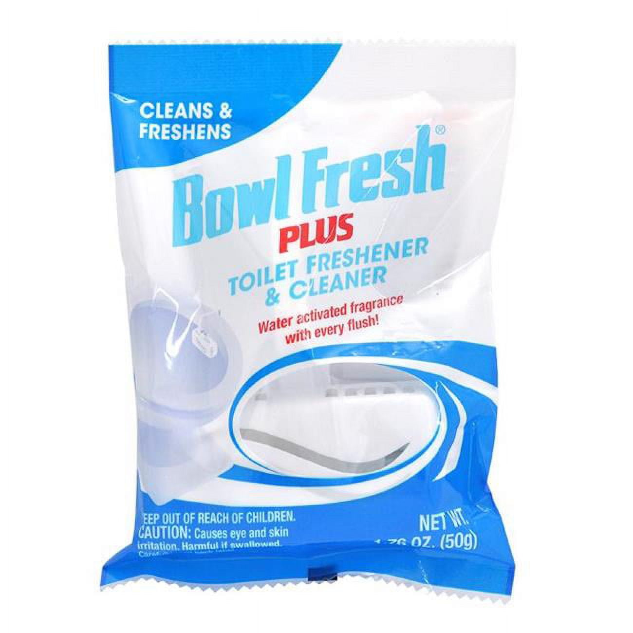 Bowl Fresh 1.76 oz Bowl Fresh Clean Scent Toilet Deodorizer & Cleaner ...