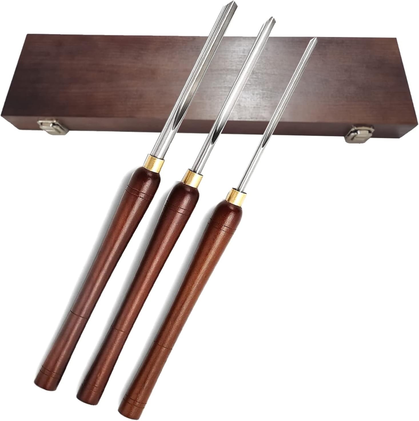 Bowl Gouge Lathe Chisel Set, Wood Lathe Turning Tools With HSS Blade ...