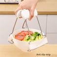 Bowl Lifter Tongs Heat Resistant Kitchen Clamp Anti Slip Grip Tool ...