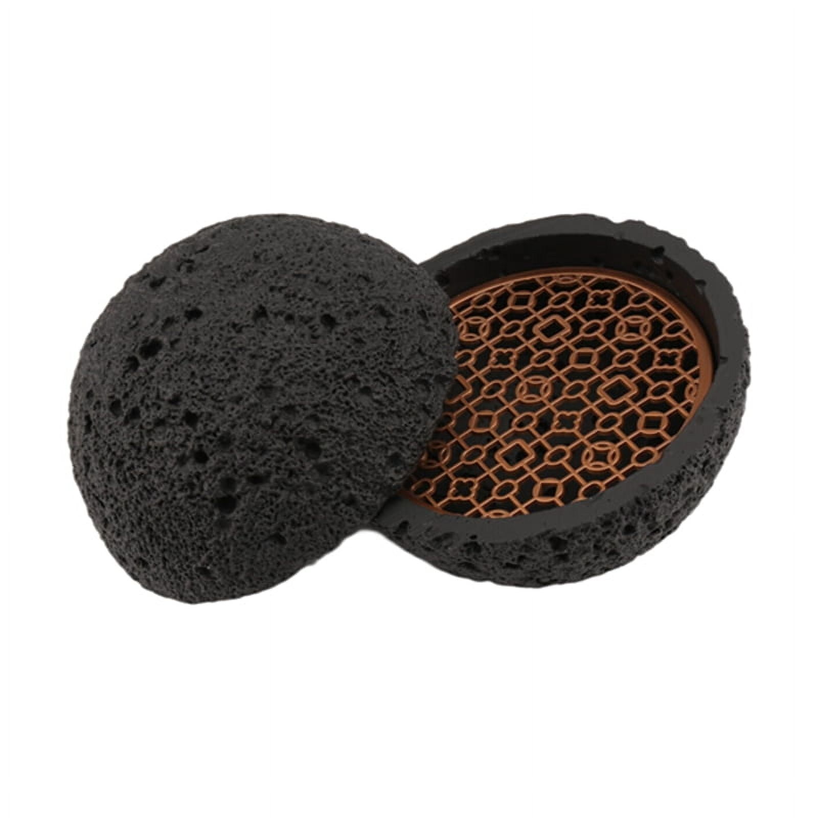 Bowl,Molecular Cuisine Creativity Imitate the Round Smoke Cup Black ...