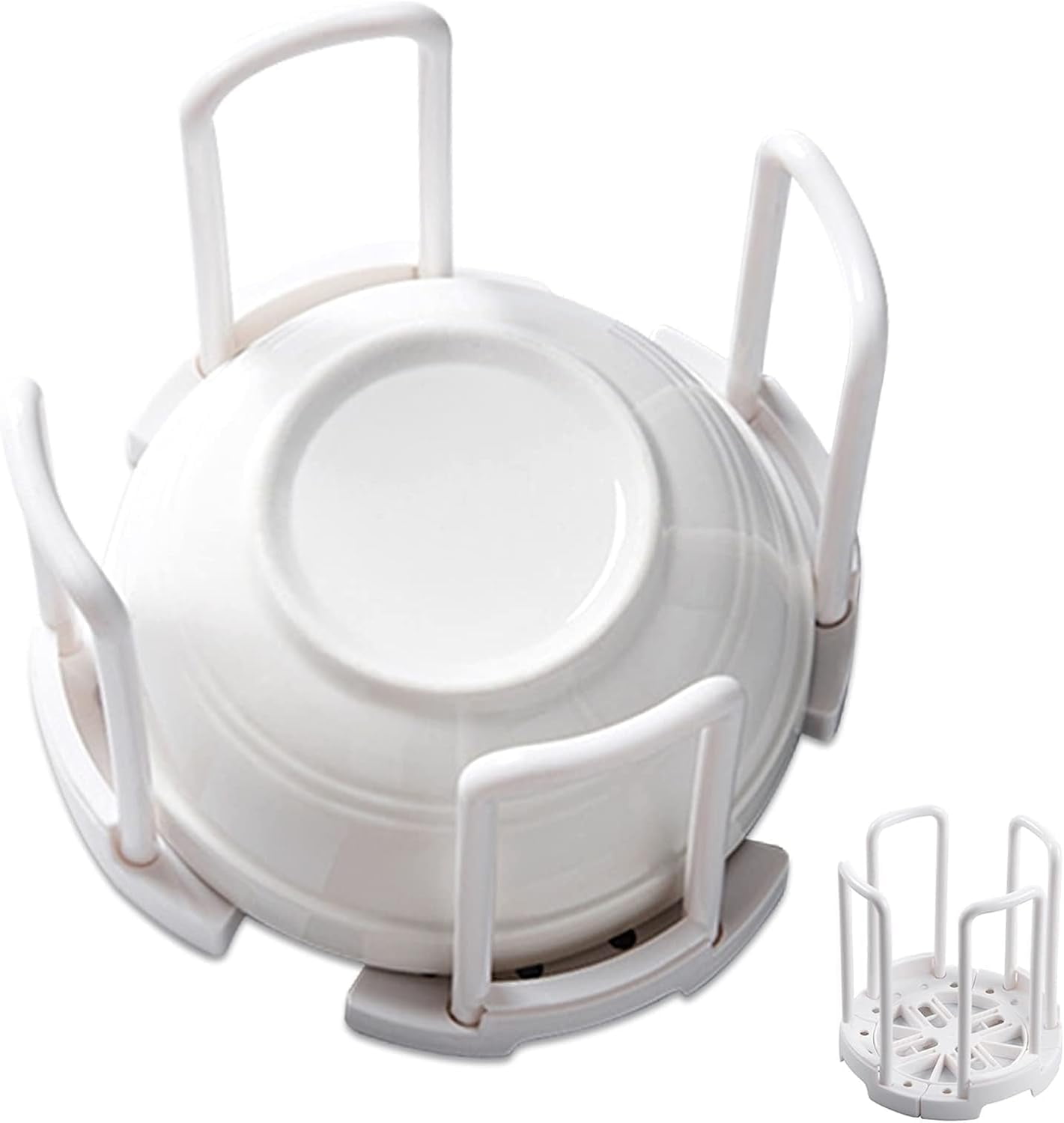 Bowl Rack, Adjustable Plate Holders for Dinner Plates Retractable ...