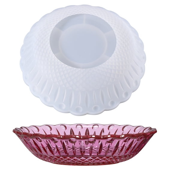 Bowl Resin Molds,Fruit Storage Tray Epoxy Resin Casting Molds, Bowl ...