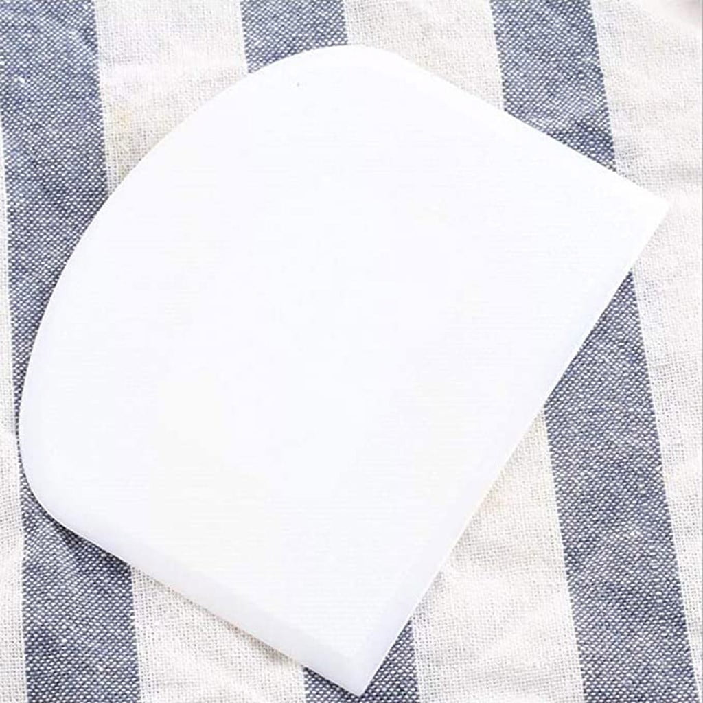 Bowl Spatula & Bench Scraper,Flexible Plastic Multipurpose Kitchen ...