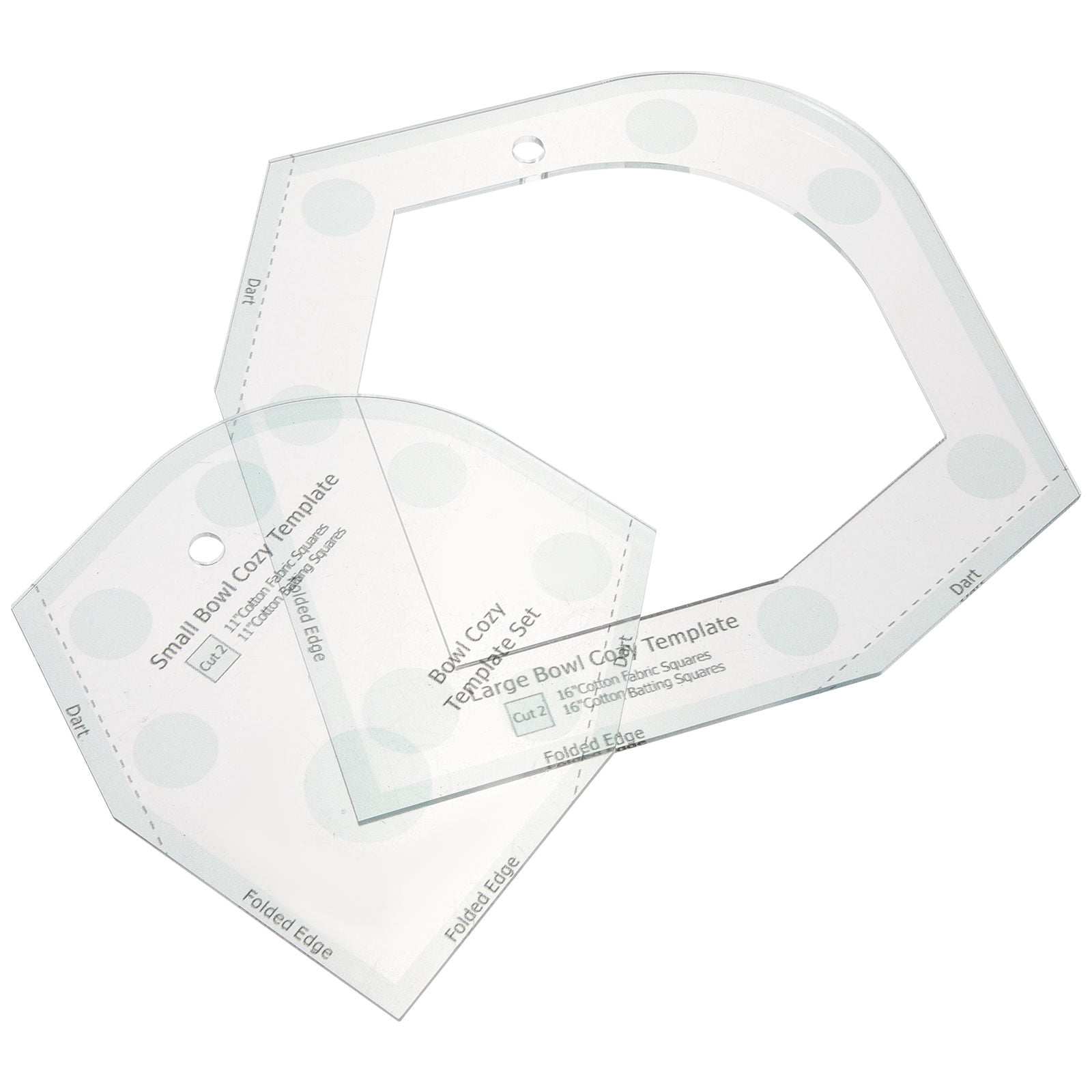 Bowl Wrap Quilting Template Acrylic Ruler Rulers and Templates Frame ...