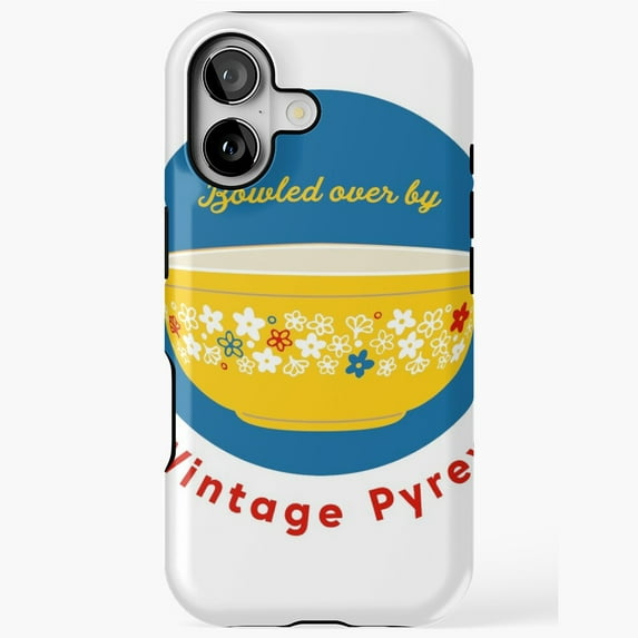 Bowled Over by Vintage Pyrex Collector Design Phone Case for iPhone 17 ...